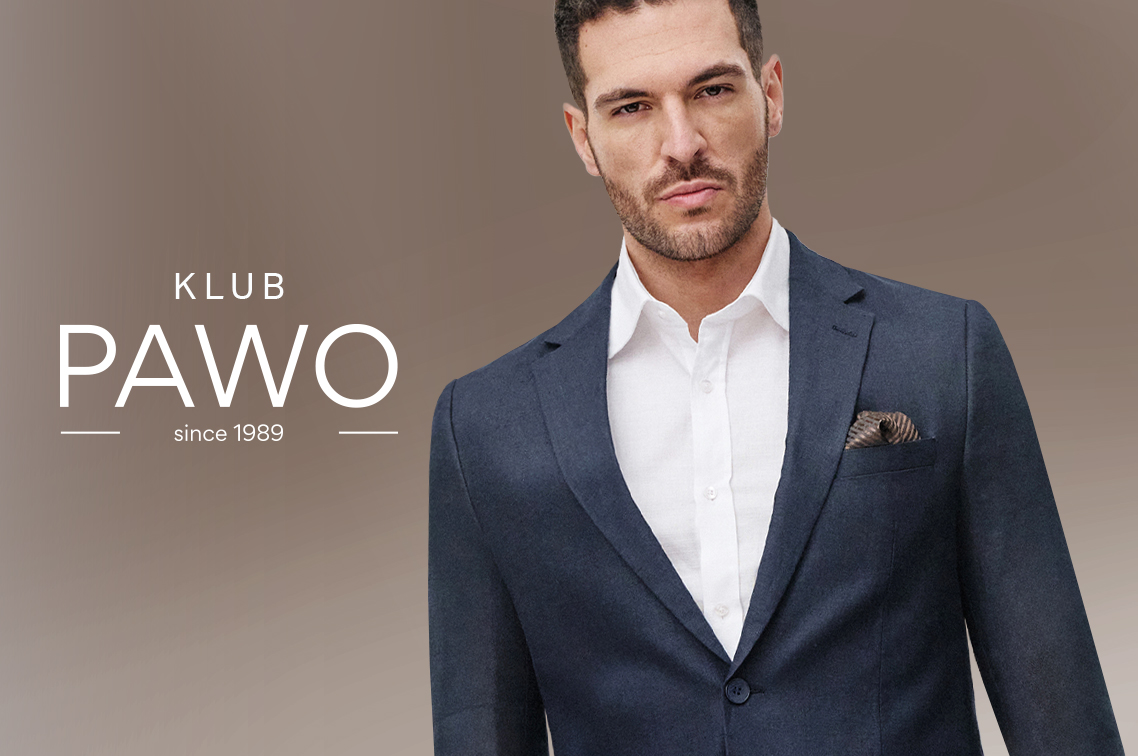 Klub Pawo - Sklep męski PAWO - Garnitury, koszule, spodnie i dodatki dla mężczyzn